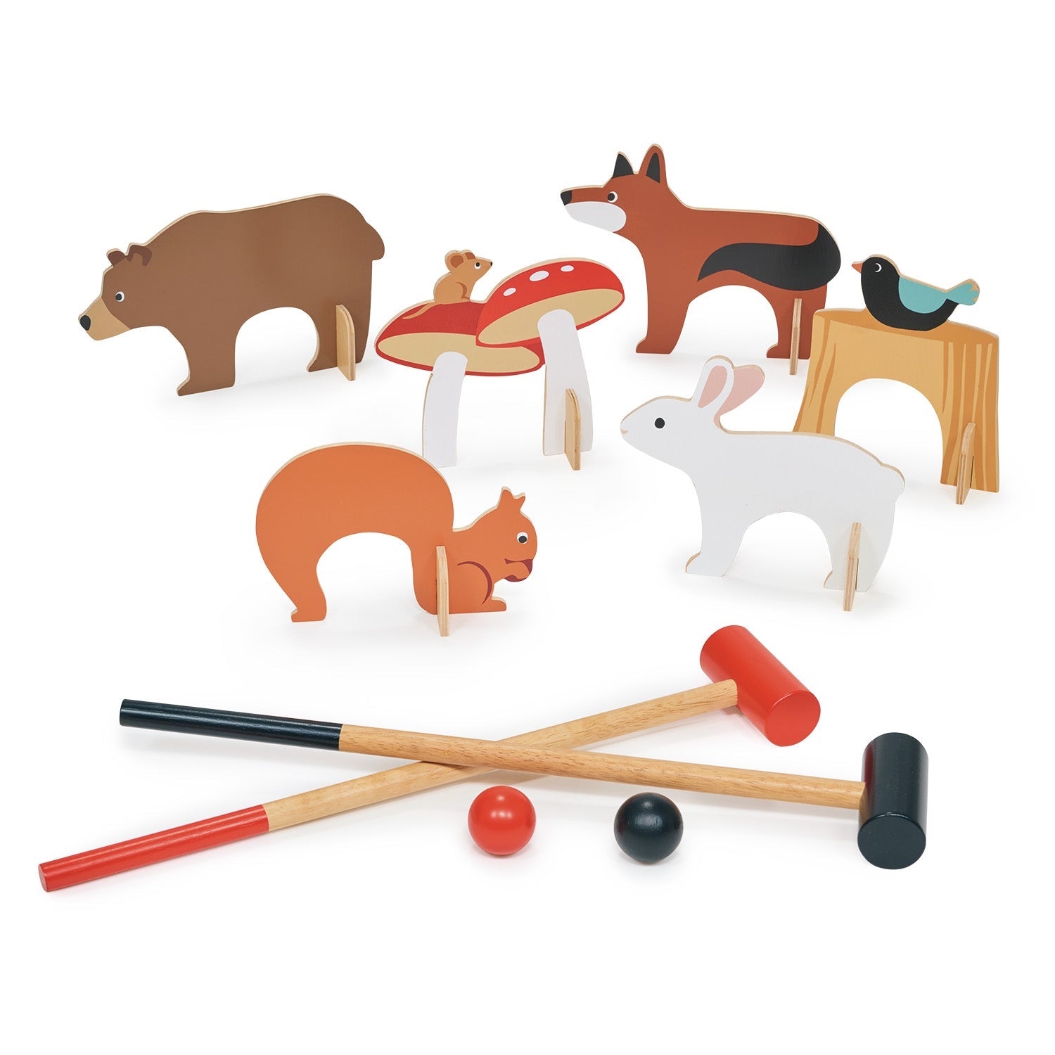 Woodland Indoor Croquet Set – Learning Bugs
